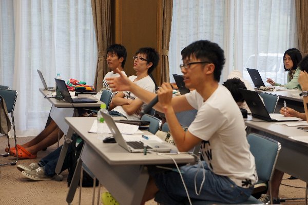 8/28~29 ゼミ合宿（青木湖セミナーハウス） – Advanced Sensing & Machine Intelligence Group